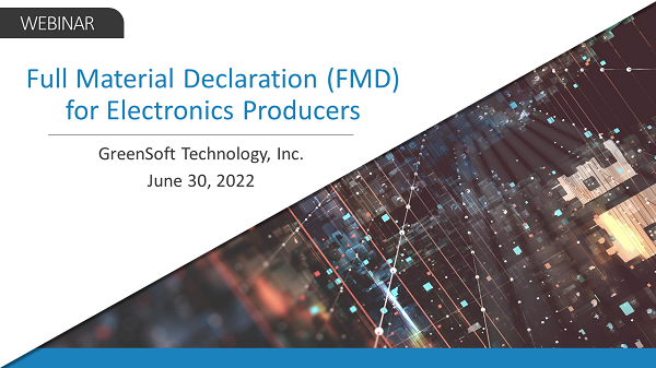 Your Guide to Full Material Declaration | FMD Data | GreenSoft Technology