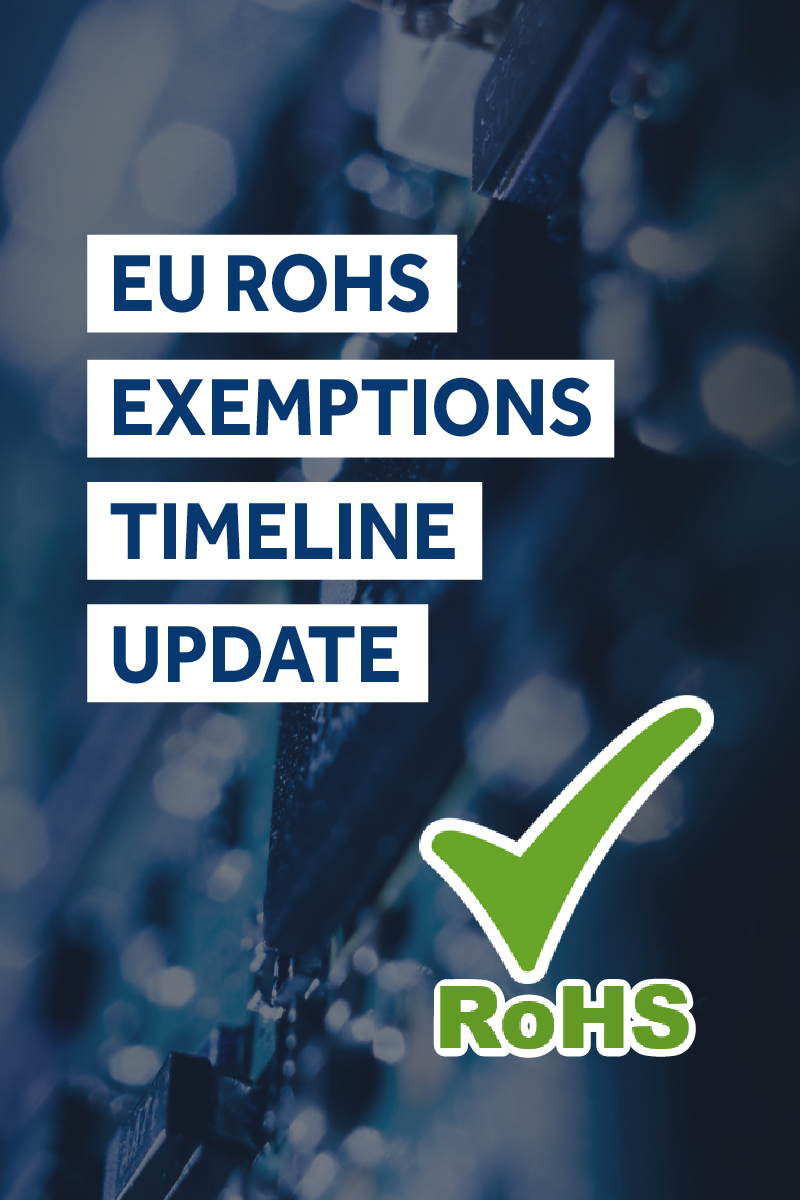 EU RoHS Exemptions Updates | Critical Exemptions for Electronics ...