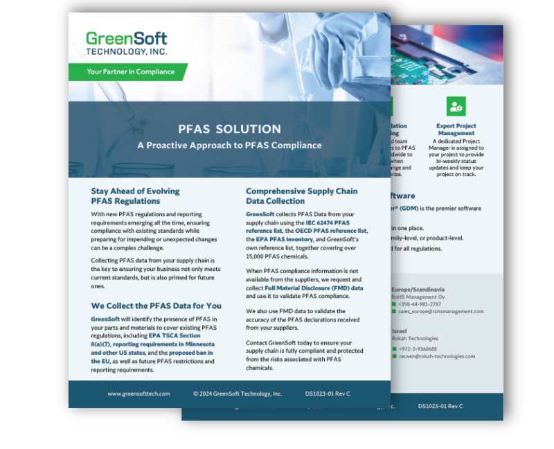 Data Sheets | Environmental Compliance Software| Environmental Services ...