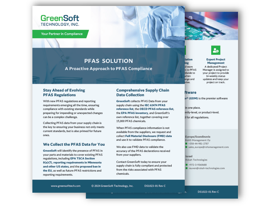 Data Sheets | Environmental Compliance Software| Environmental Services ...