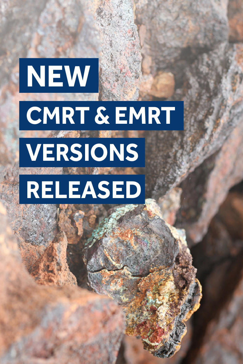 Conflict Minerals Reporting Template | New CMRT 6.5 EMRT 2.0 Released